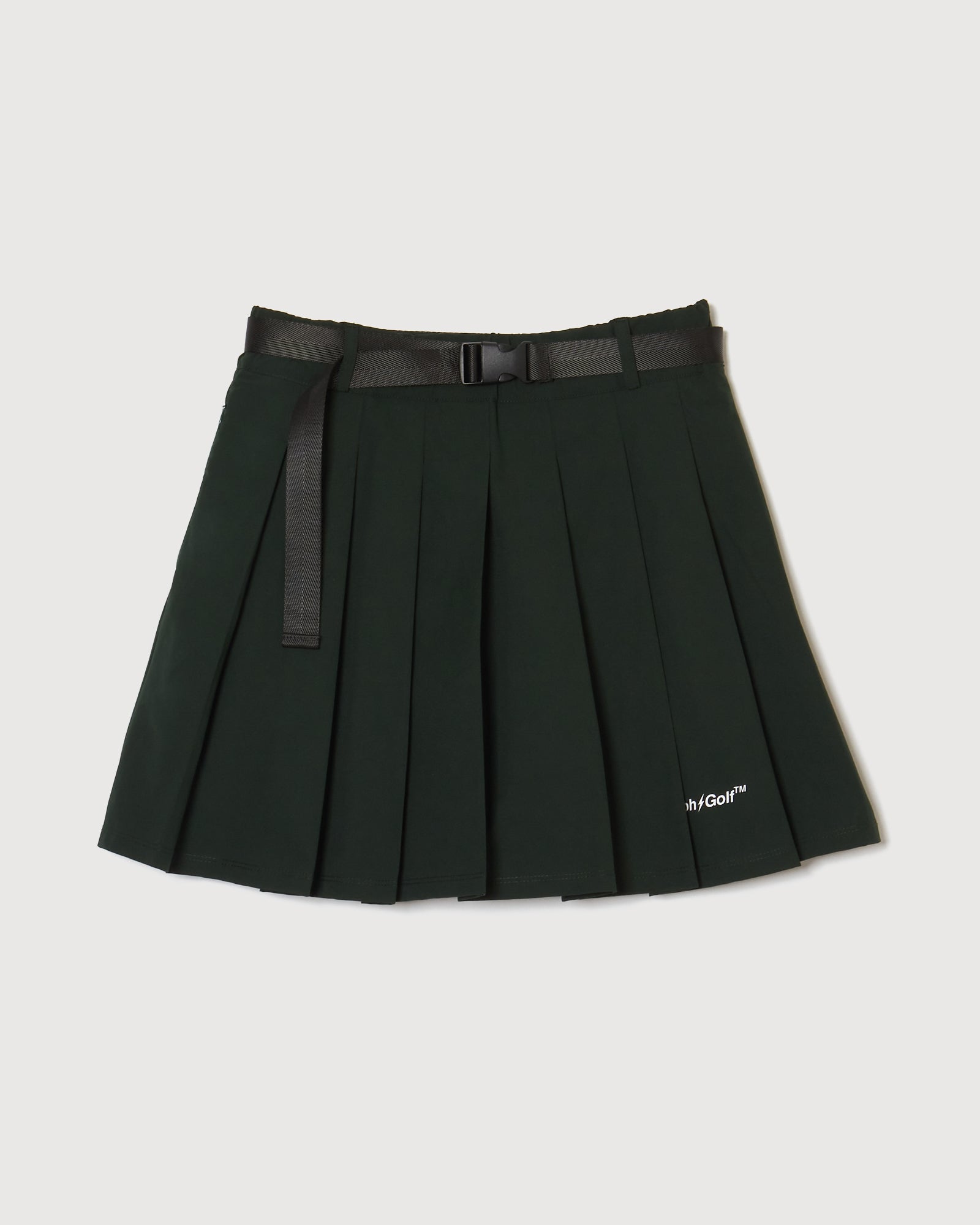 [WOMEN] #THUNDER STRIPES ADJUSTABLE SKIRT GREEN – RUFFLOG