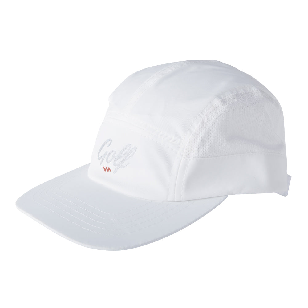 GOLF REFLECTOR MESH CAP WHITE – RUFFLOG