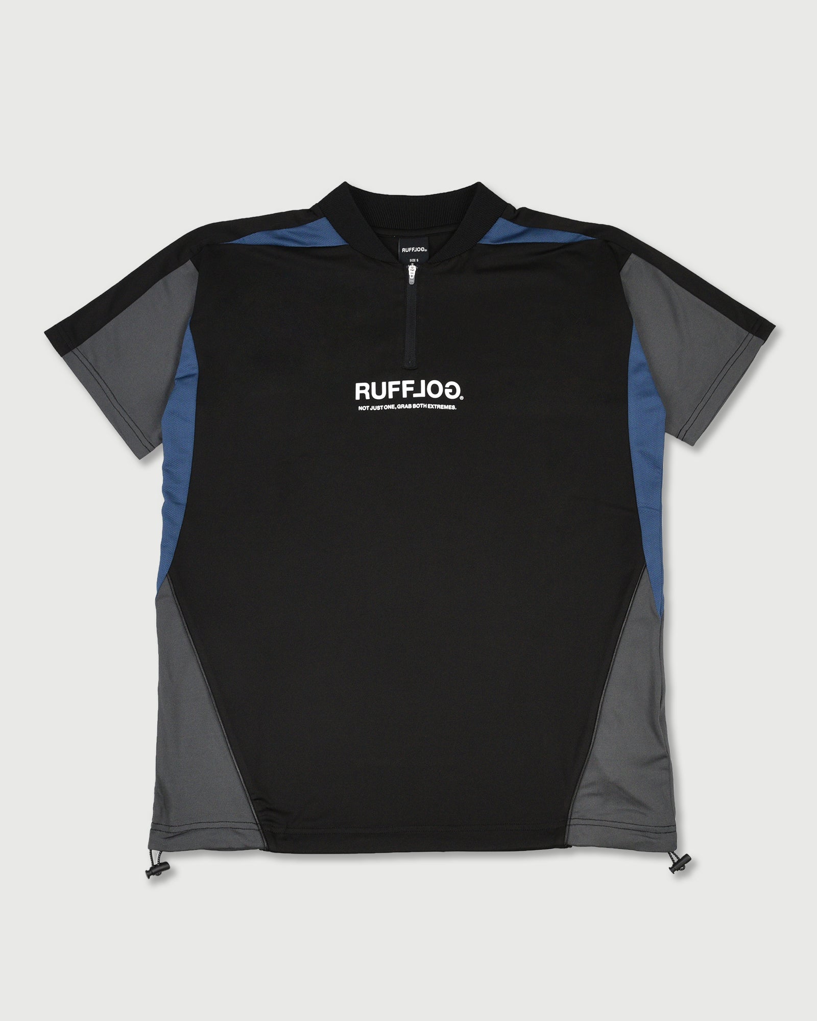 WM TOUR CLASSIC HENLEY NECK HALF ZIP S/S SHIRTS – RUFFLOG